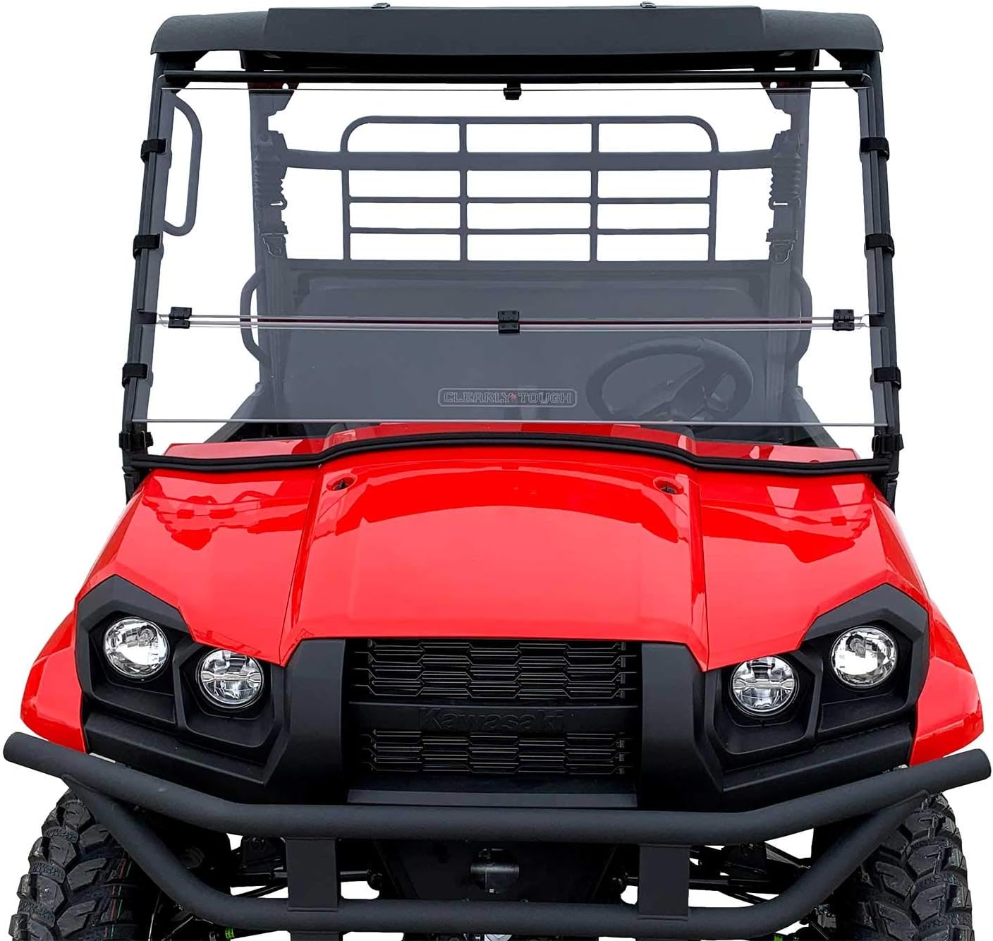 Amazon.com: Seizmik UTV Versa-Fold Windshield Compatible with Kawasaki ...