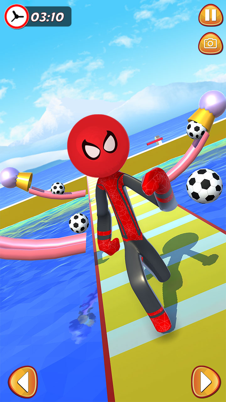 Superhero Spider Stickman Epic Fun Race Games, Stickman Runner Games ...