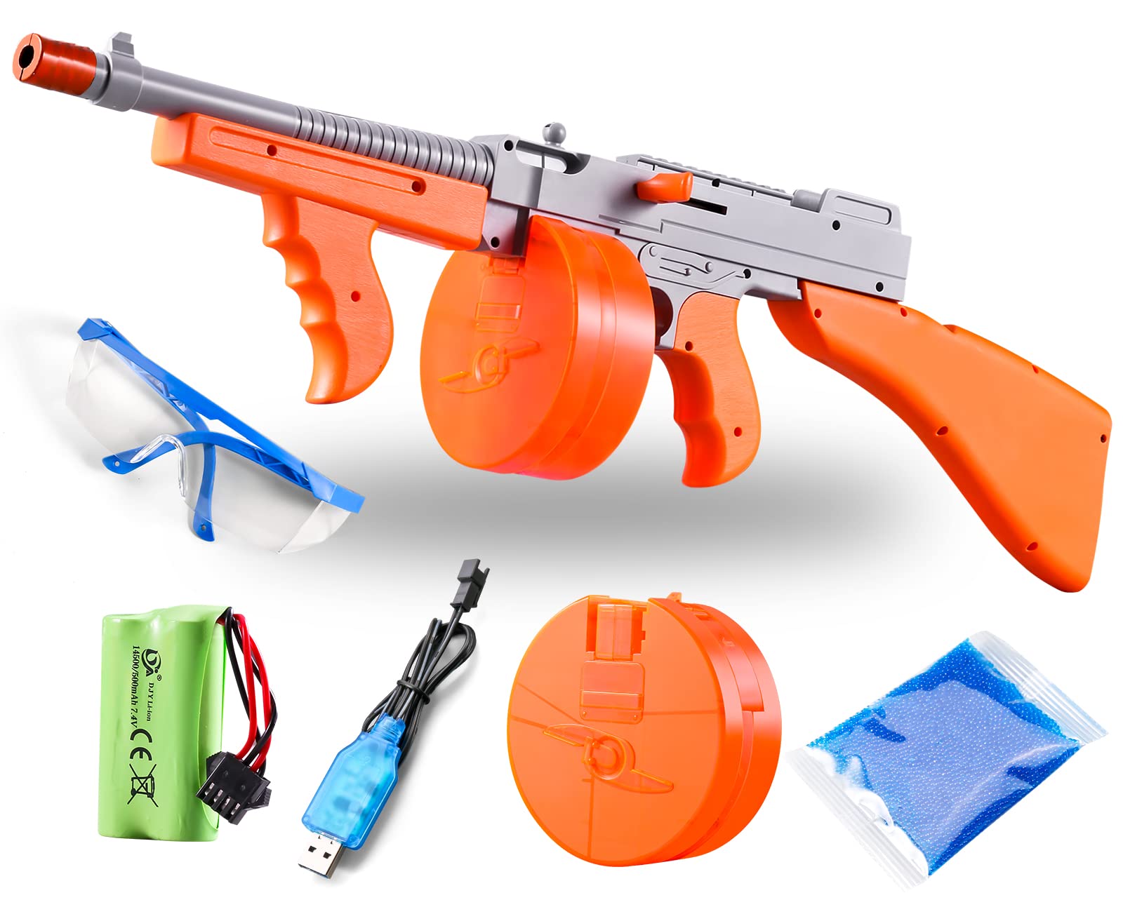 Buy serfiman Electric Splatter Gel Ball Blaster Water Bullet Splat r ...