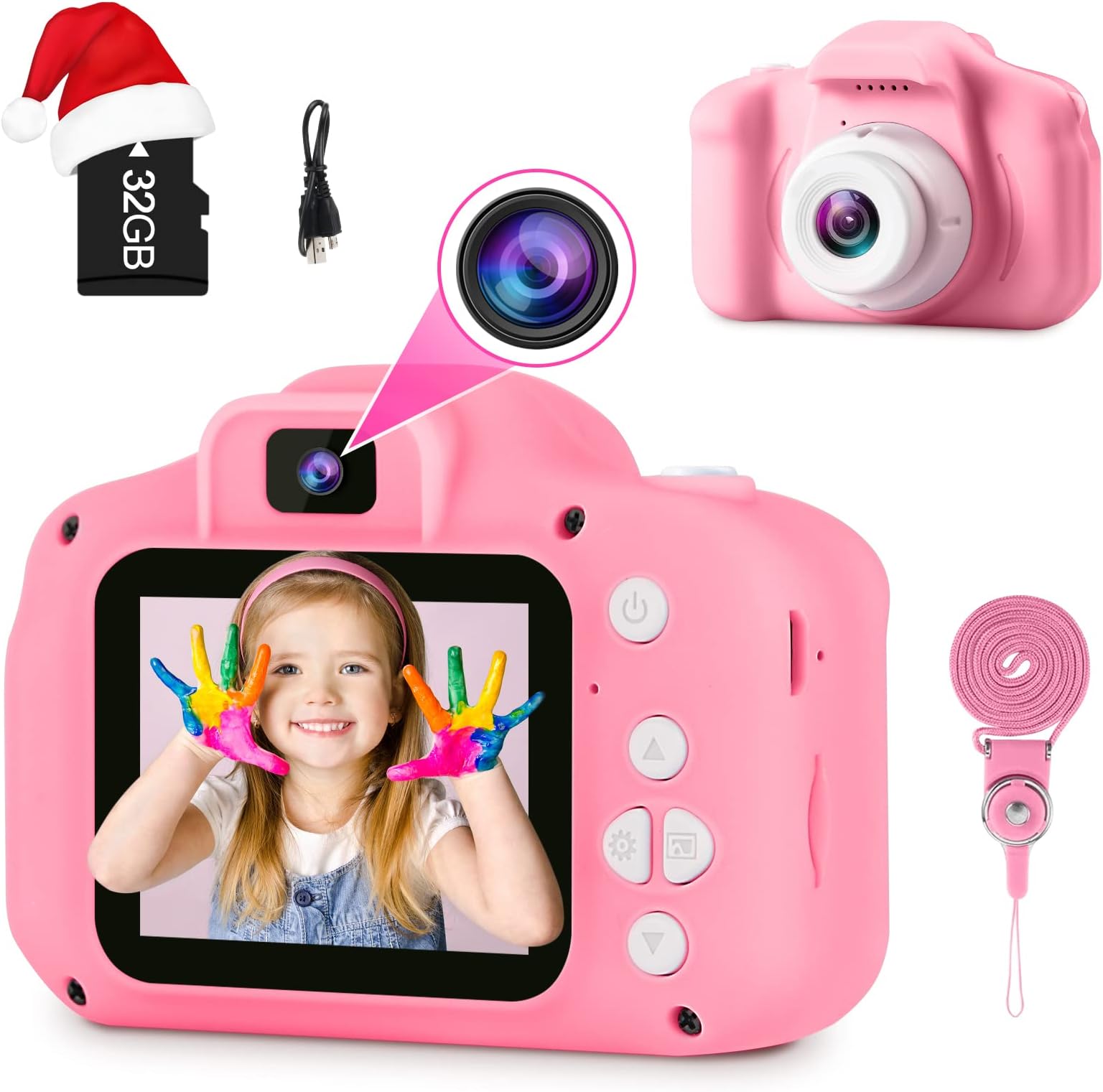 Amazon.com : Simrex Kids Camera, Mini Children Digital Camera for Kids ...