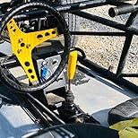 Amazon.com: Lunsom 5" Aluminum Gear Lever Shifter Knob Long Alloy Shift Stick Handle Car ...