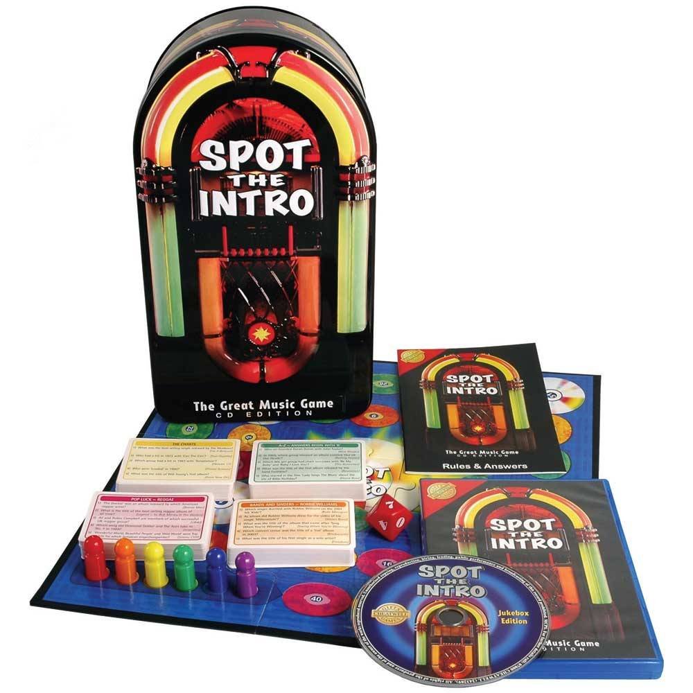 Spot The Intro Juke Box Tin : Amazon.co.uk: Toys & Games