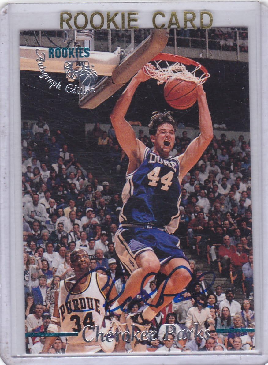 1995 CLASSICS CHEROKEE PARKS ROOKIE AUTOGRAPH at Amazon's Sports ...