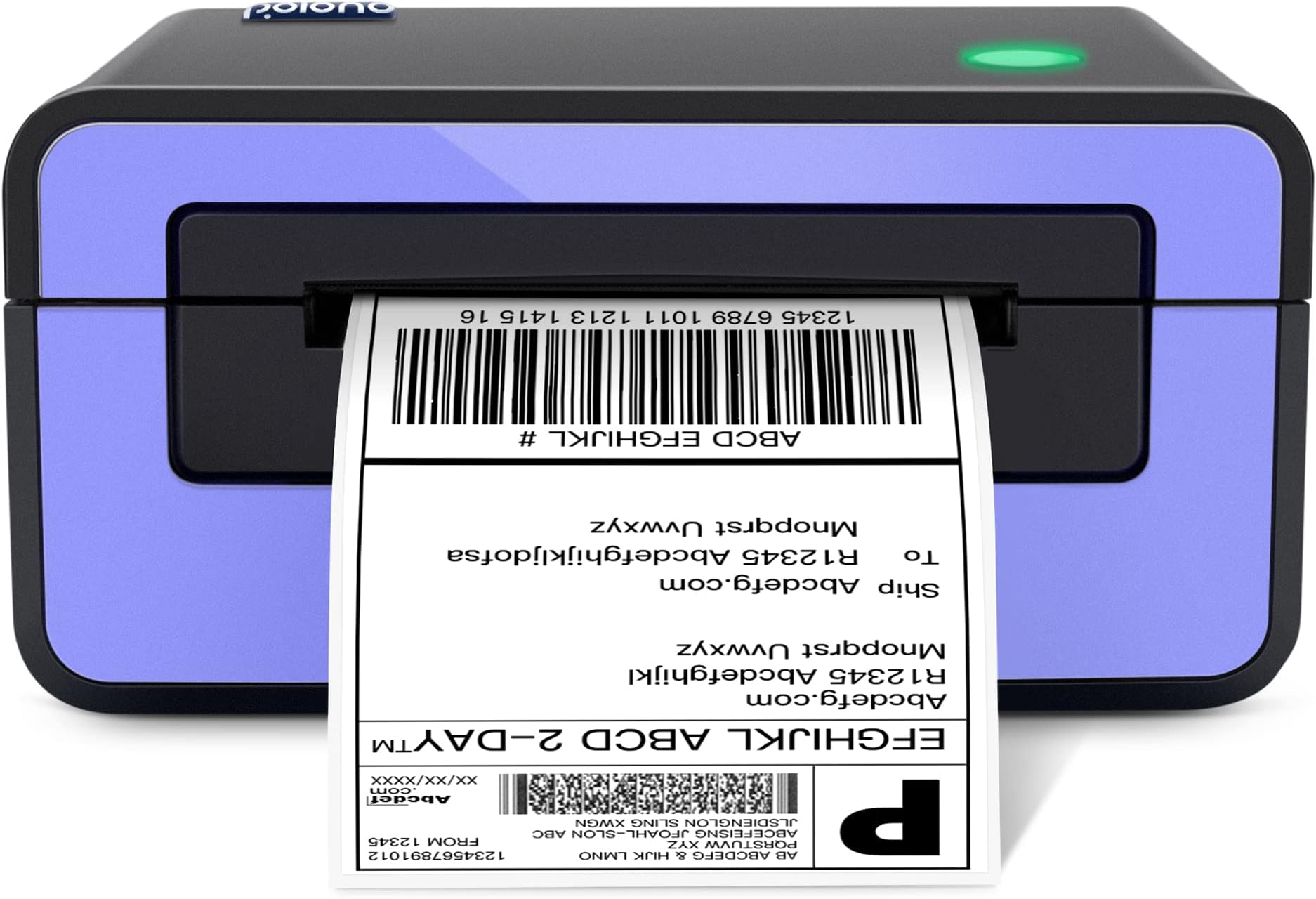 MUNBYN Shipping Label Printer Bluetooth Connection, Thermal Label ...
