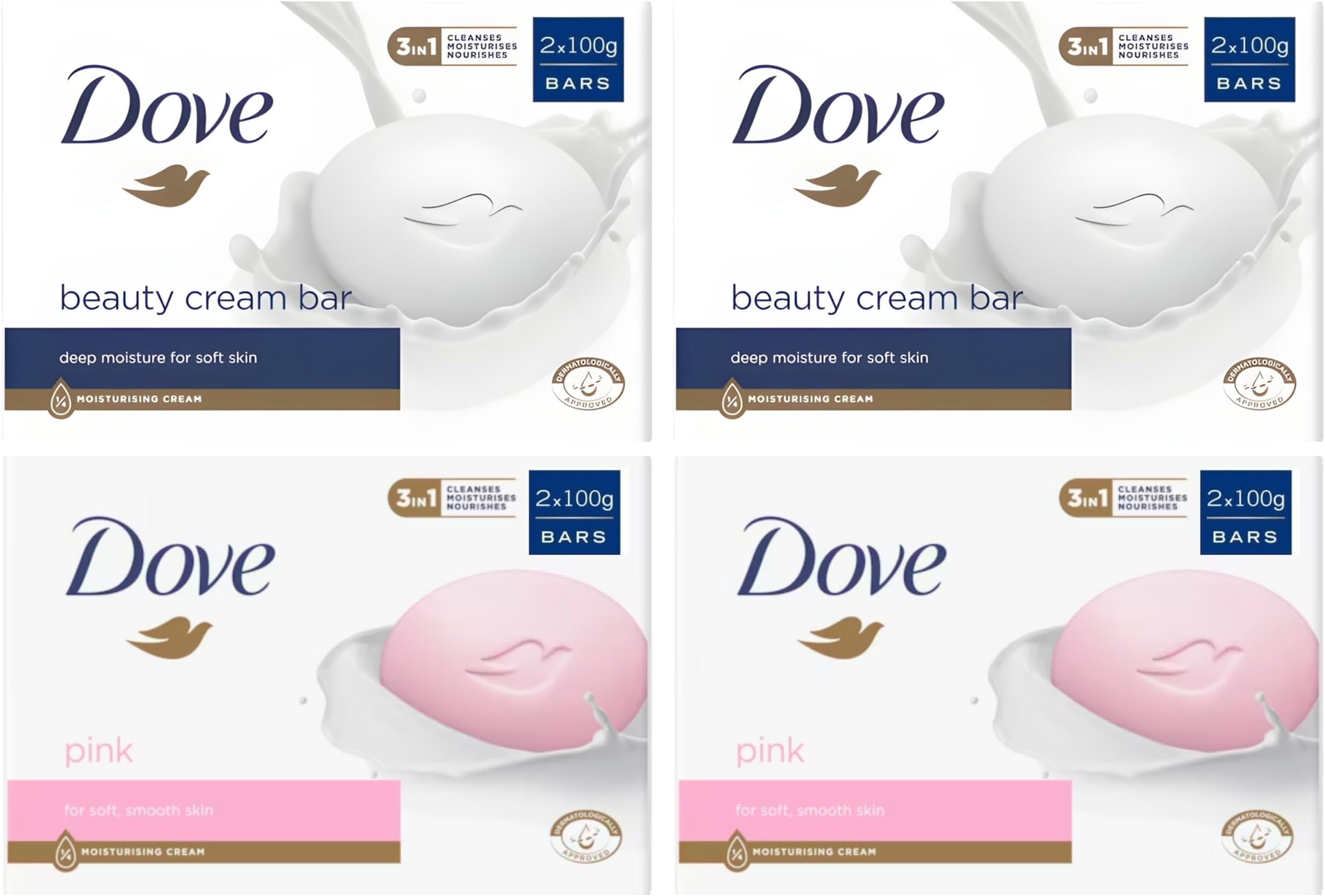 Amazon.com : Dove Beauty Bar, White 3.15 oz (5 Pack) : Beauty ...