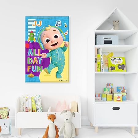 Amazon.com: CoComelon Acrylic Frame Modern Wall Art X CoComelon Series ...