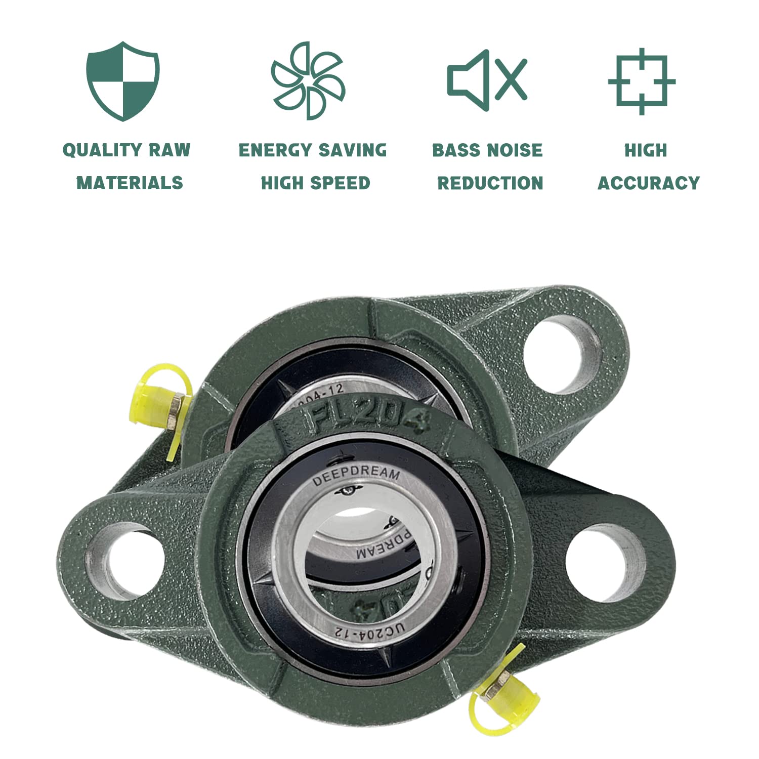 Buy Pillow Block Bearing, Bearing Steel hickened Mounted Self Aligning ...