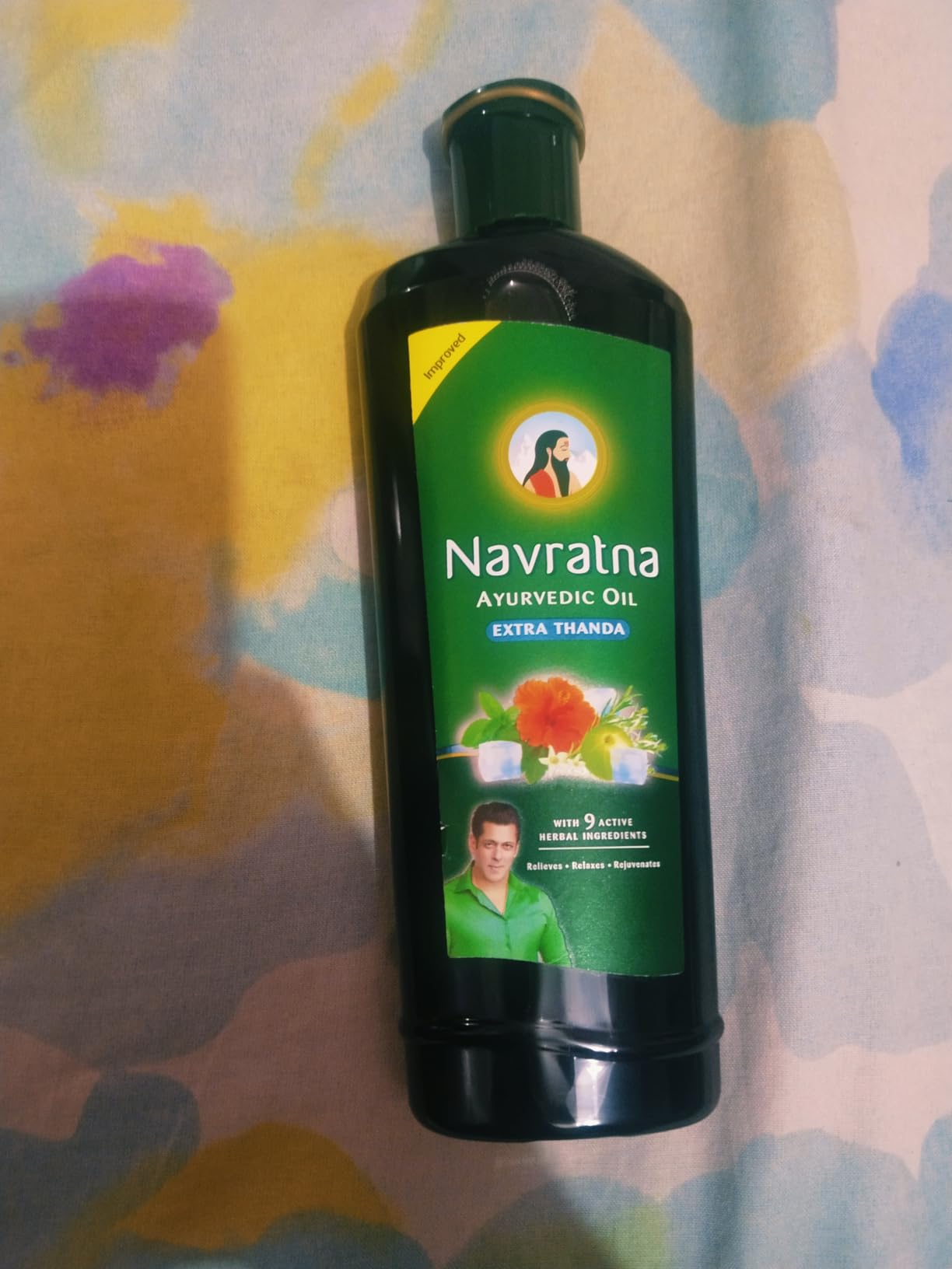Buy Navratna Extra Thanda Cool Oil | Unique combination of 9 Ayurvedic ...