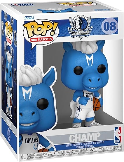 Amazon.com: Funko POP! NBA: Mascots - Dallas - Champ The Horse ...