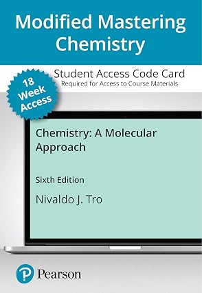 Amazon.com: Chemistry: A Molecular Approach - Modified Mastering ...