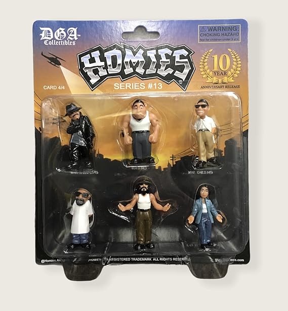 Amazon.com: Homies Series #13 Collectible Figures Card # 4 of 4 : Toys ...