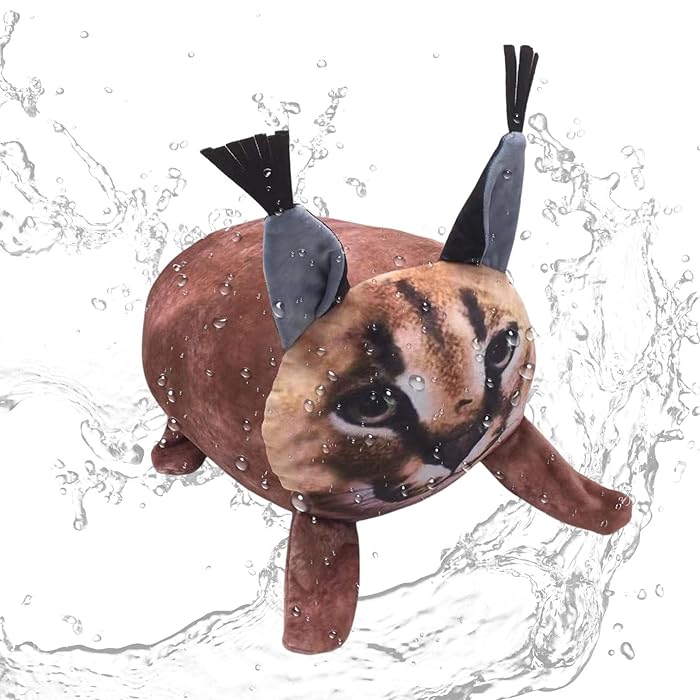 Buy Big Floppa Plush | Cartoon Caracal Soft Stuffed Big Cat Animals ...