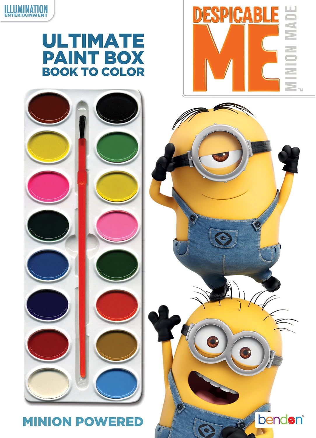 Bendon Despicable Me Minion Made Ultimate Paint Box & Coloring Book