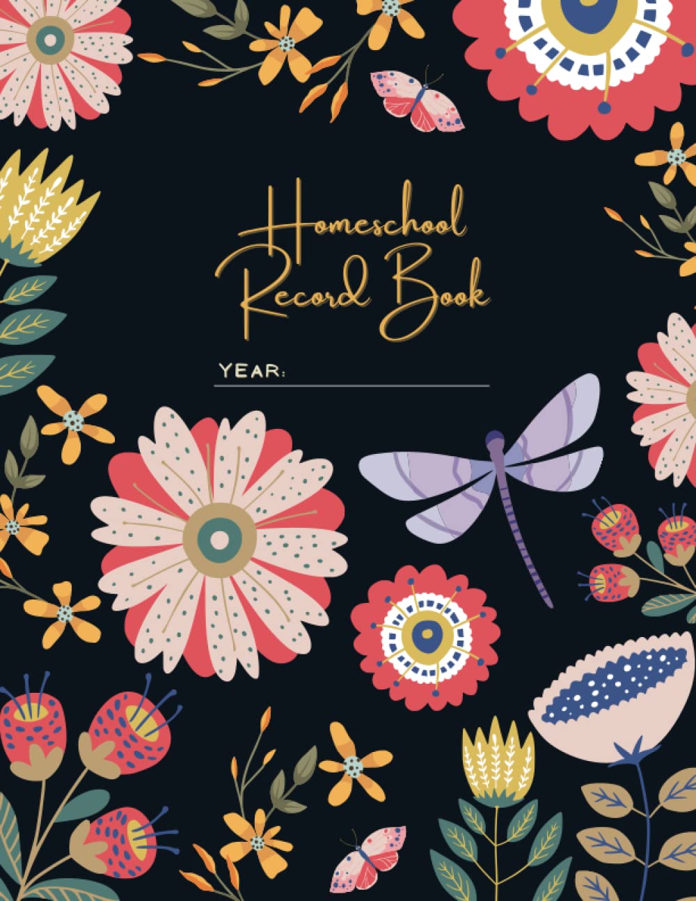 Amazon.com: Homeschool Record Book For One Student: Keeping Track Of ...