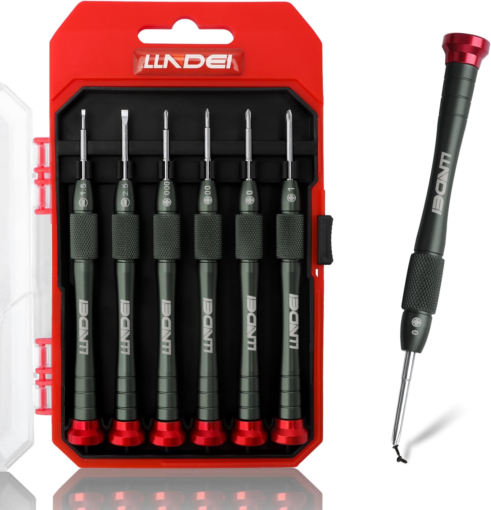 VESSEL TD-56 Precision Screwdriver Set, Clear : Amazon.co.uk: DIY & Tools