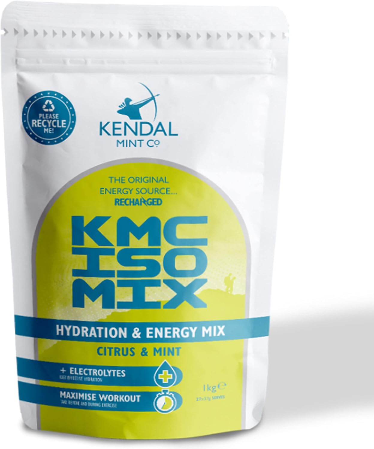 Isotonic Electrolyte Energy Drink Powder | Refreshing Citrus & Mint ...