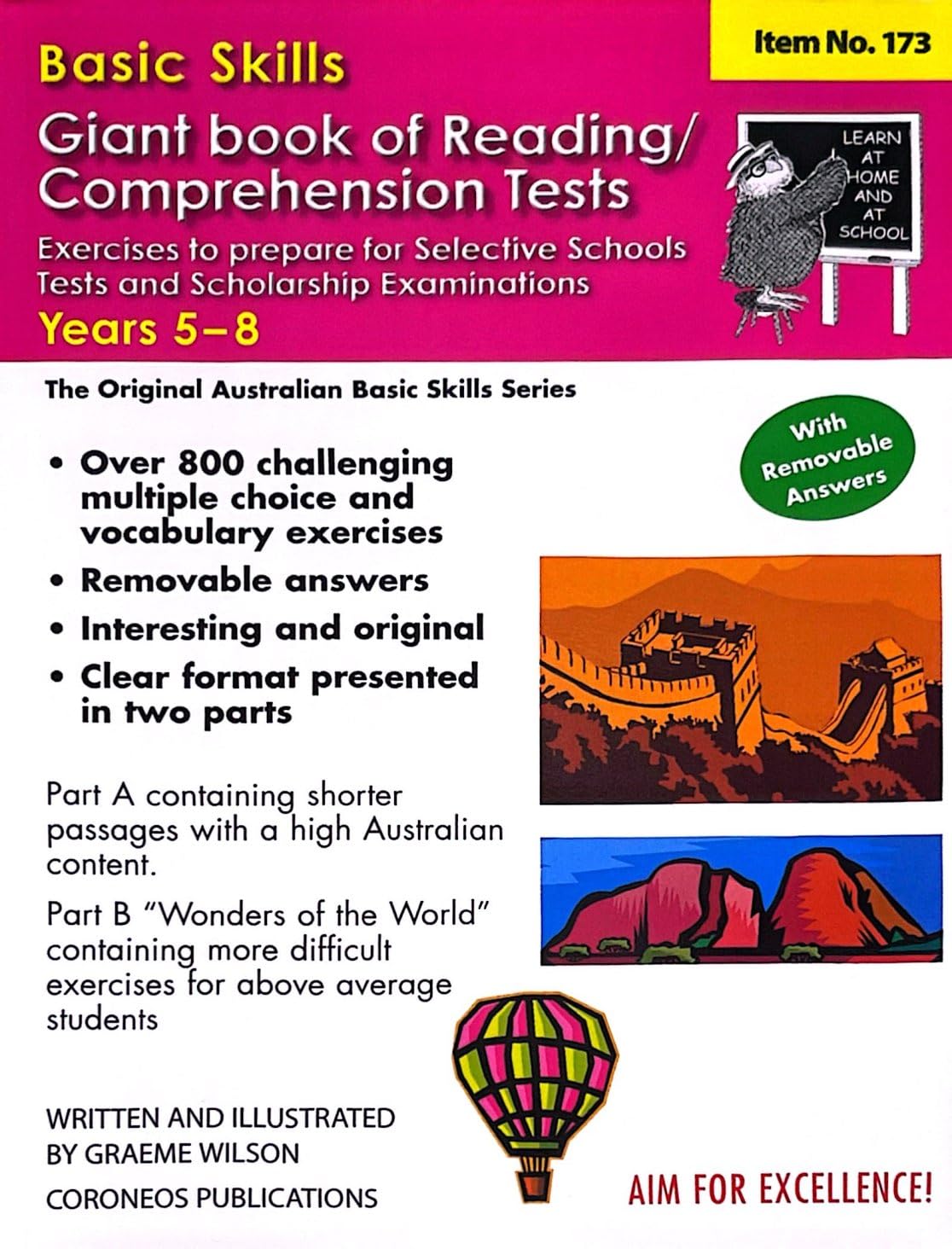 Basic Skills Giant Book of Reading / Comprehension Tests Years 5 to 8 ...
