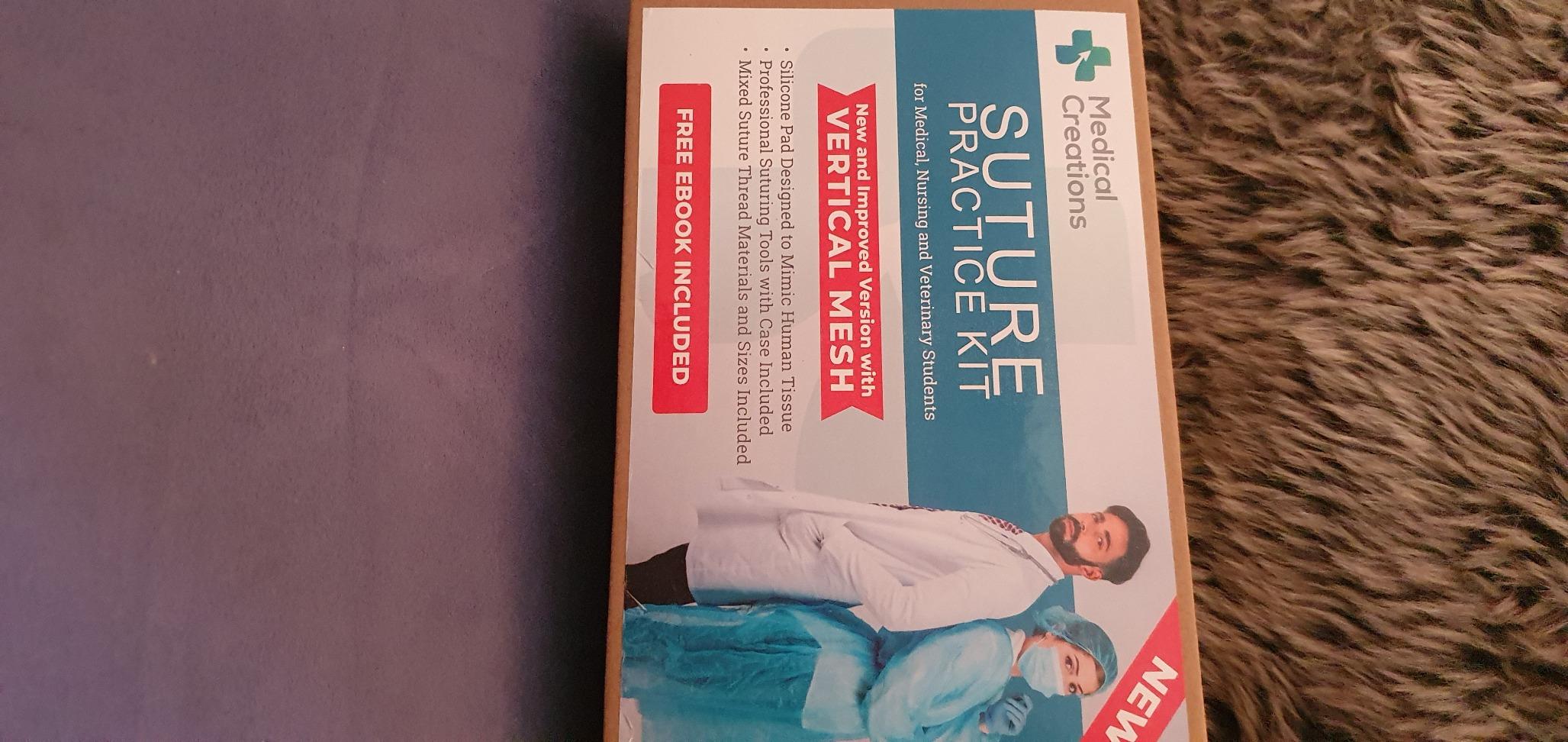 Suture Practice Kit by Medical Creations - with Suturing Video Series ...