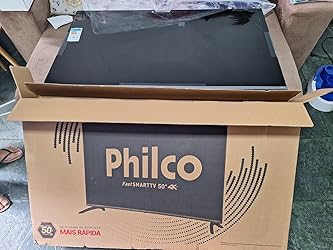 Smart TV LED 50" 4K UHD Philco PTV50G70R2CSGBL - Roku TV | Amazon.com.br