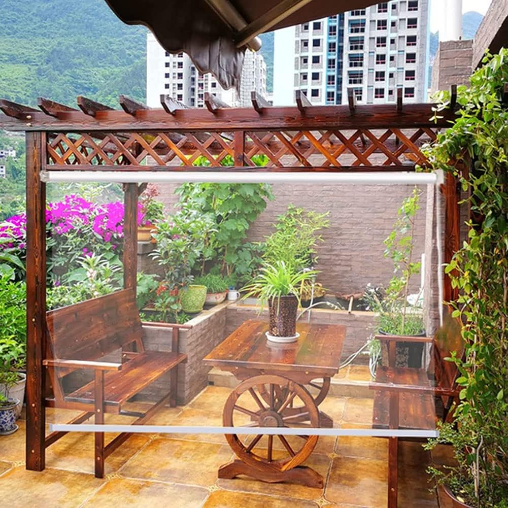 Buy WHFTD Transparent Roller Blinds,Transparent Roller Shade Blind ...