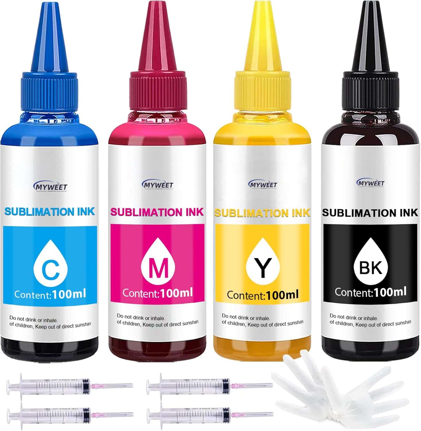 Amazon.com: Sublimation Ink 4x100ml Replacement for Epson ET-2400 ET ...