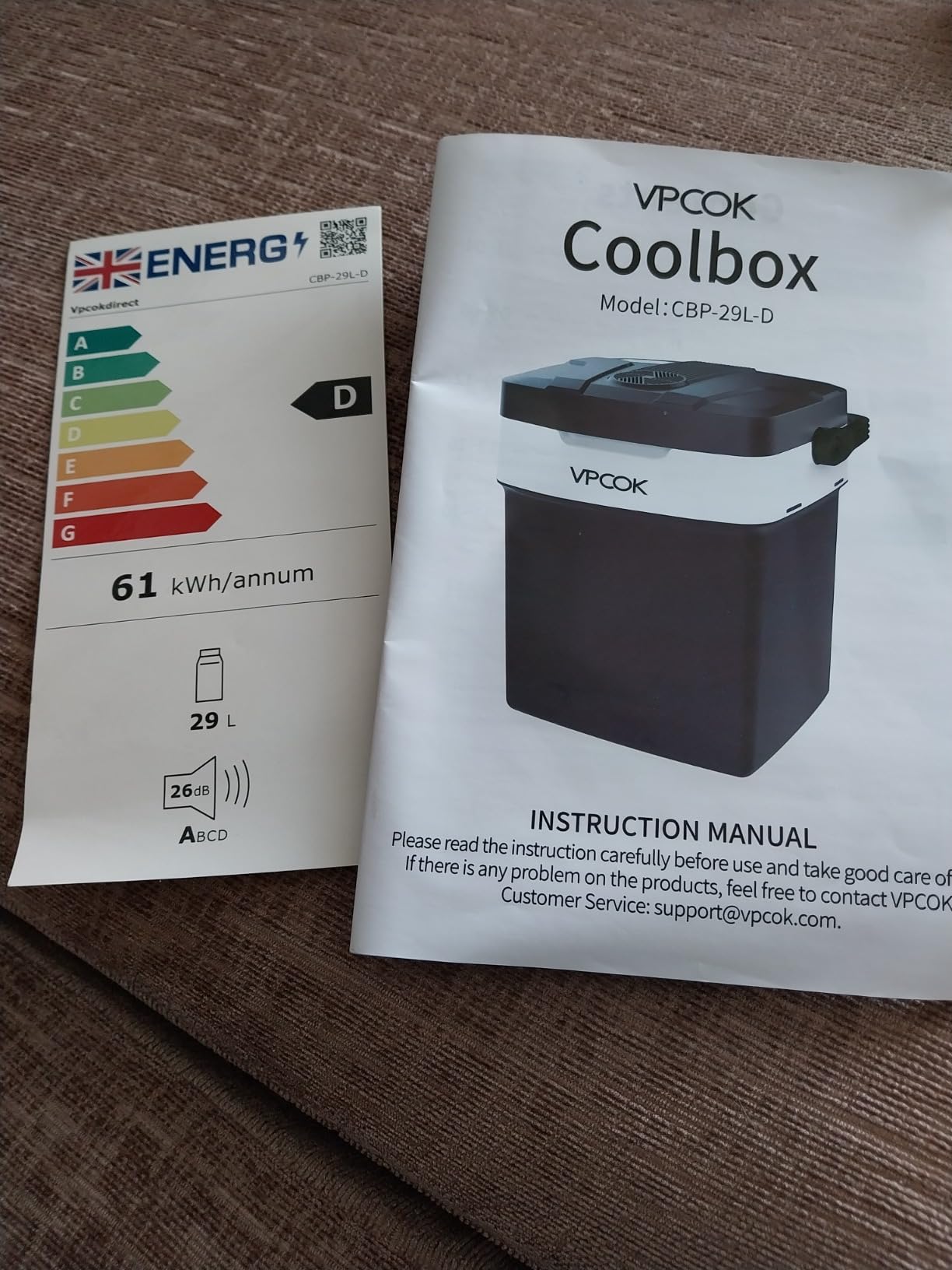 Electric Cool Box, Cooler Box Large 29 Litre Car Cooler Box 12v 220v ...