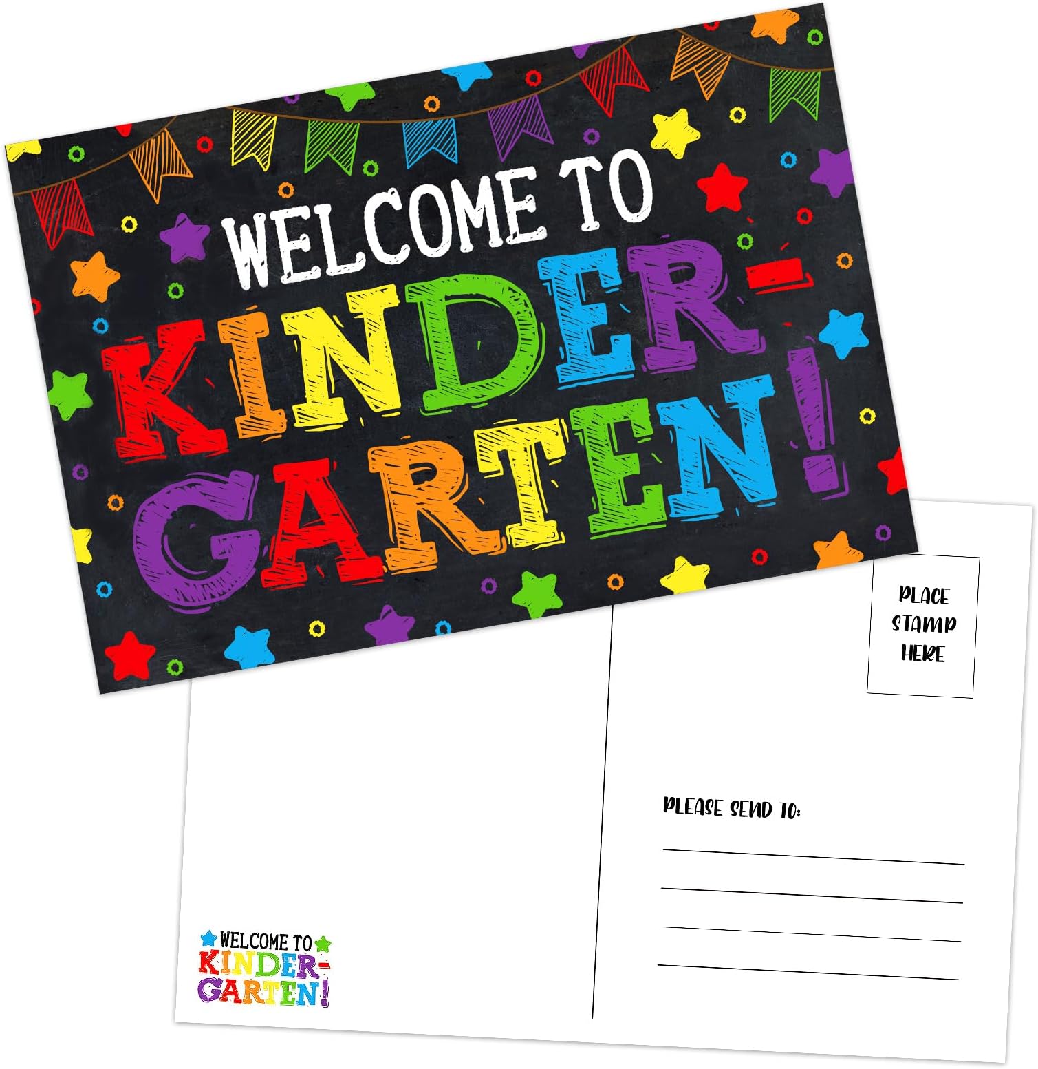 Amazon.com : FaCraft Welcome to Kindergarten Postcards - 30Pcs Welcome ...