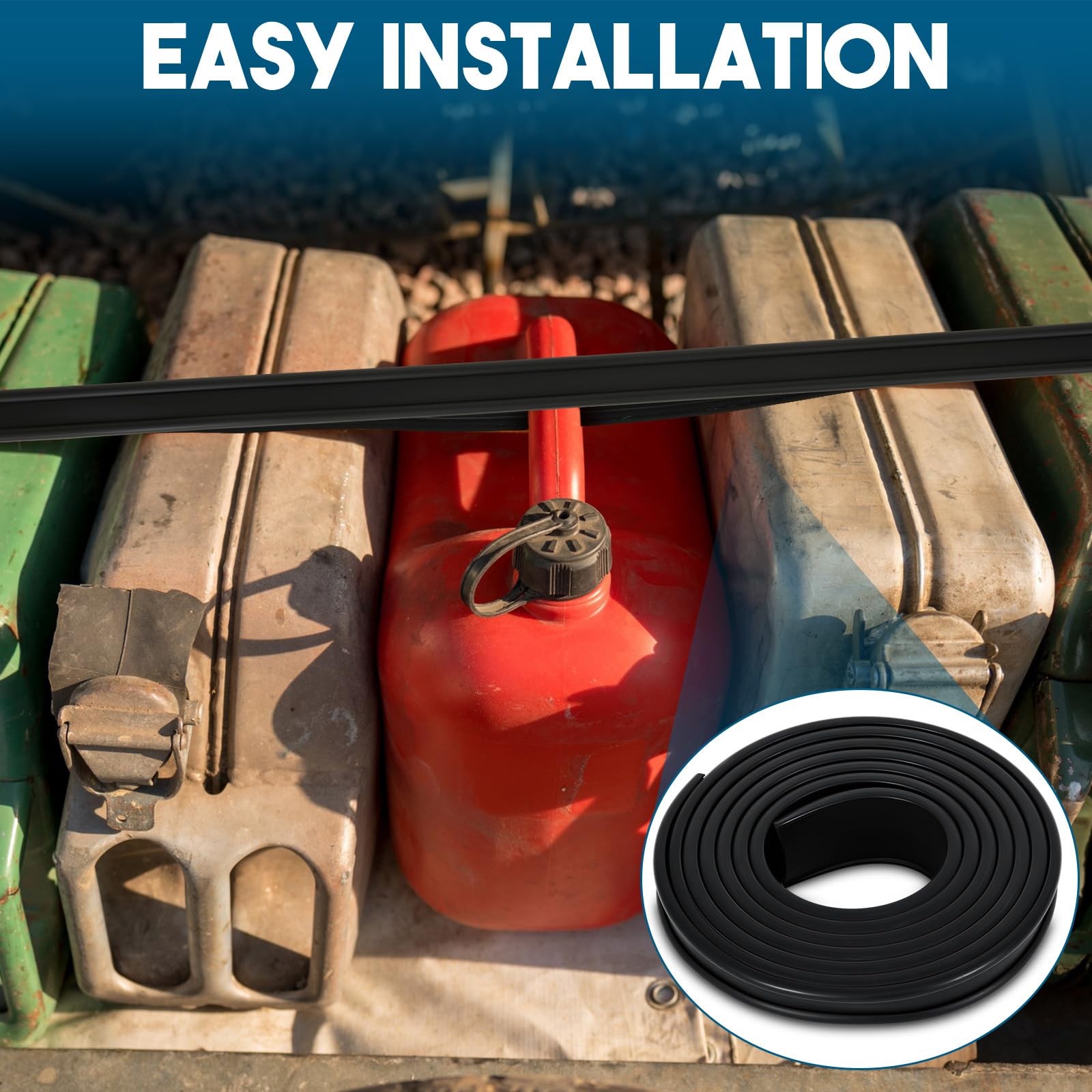 Snapklik.com : 2 Inch Fuel Tank Strap Isolator 6 Feet Length Gas Tank ...