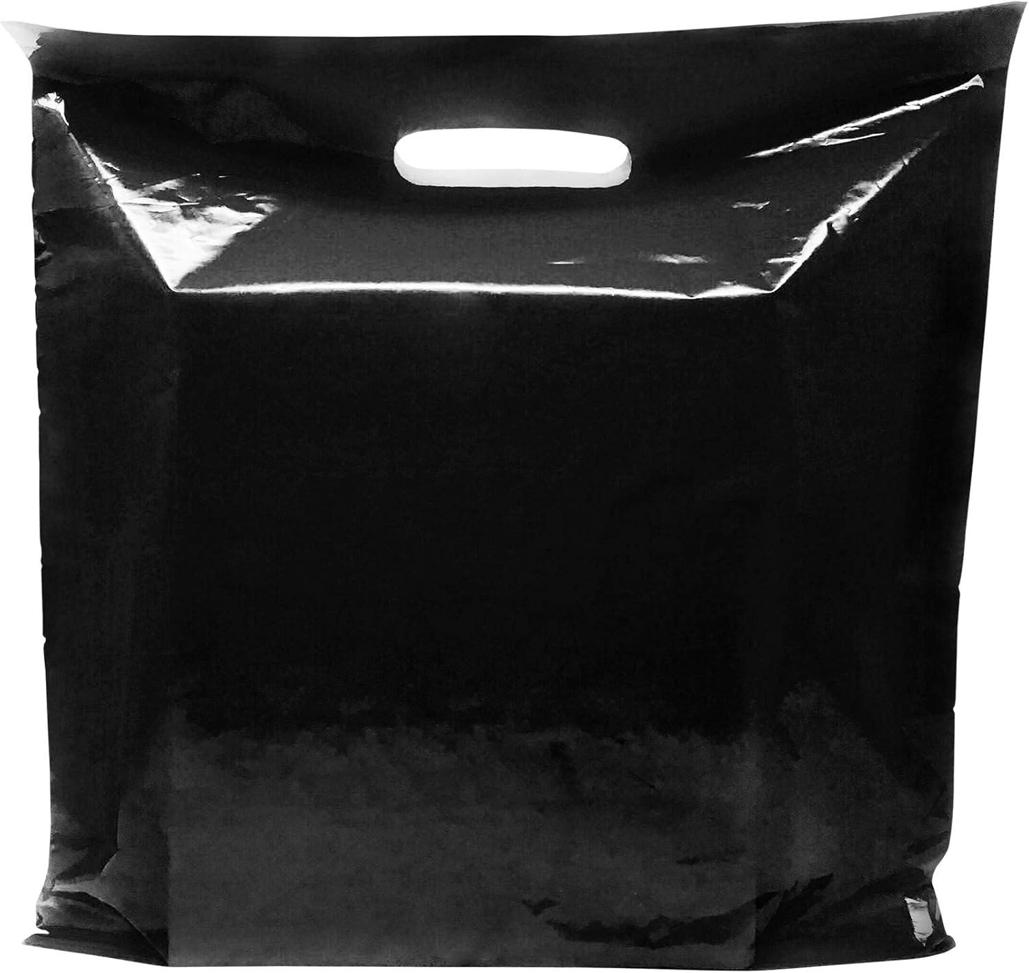 Amazon.com: 50 Pack Extra Large Black Merchandise Bags 26" x 26" x 3 ...