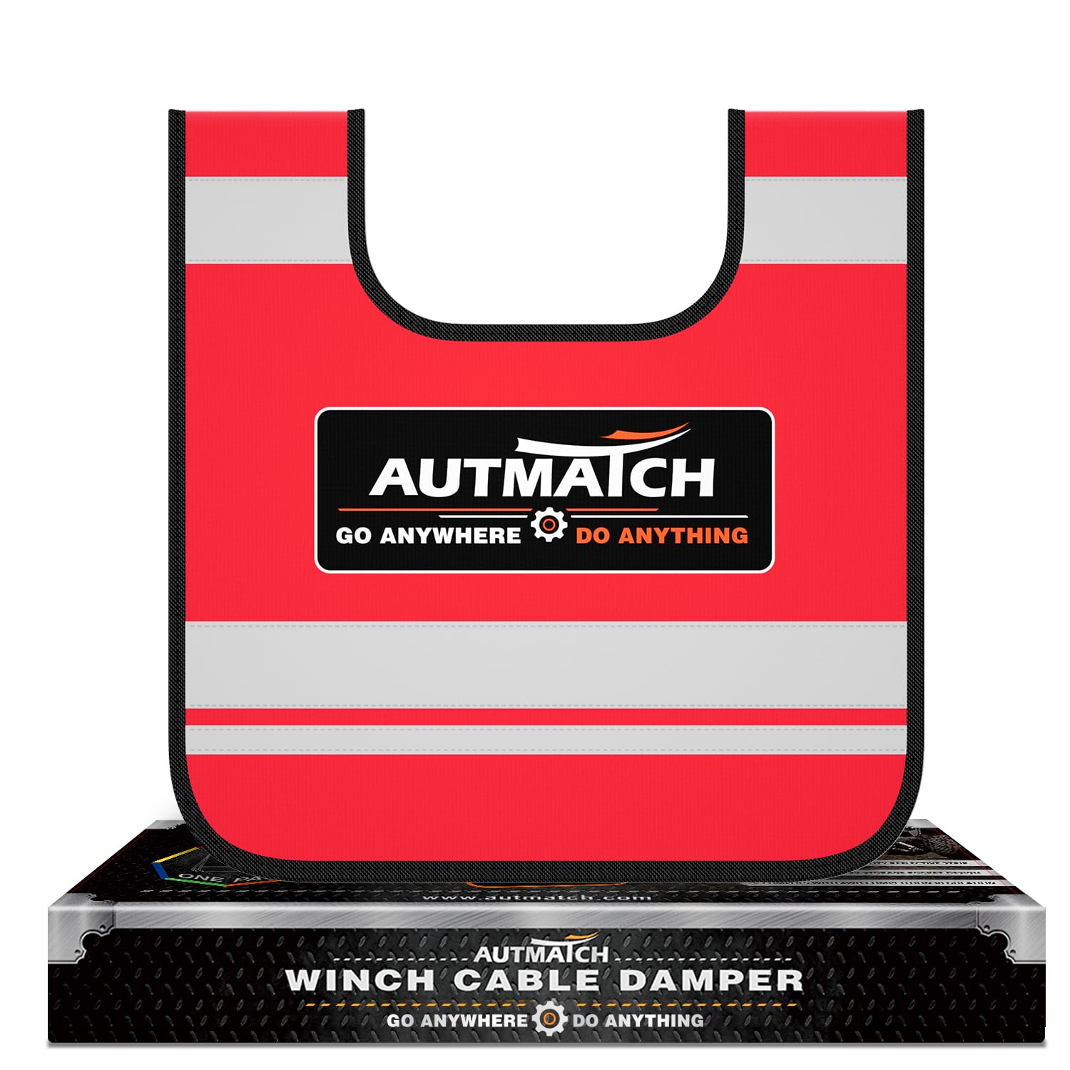 Snapklik.com : AUTMATCH Winch Cable Damper - Winch Damper For Safety ...