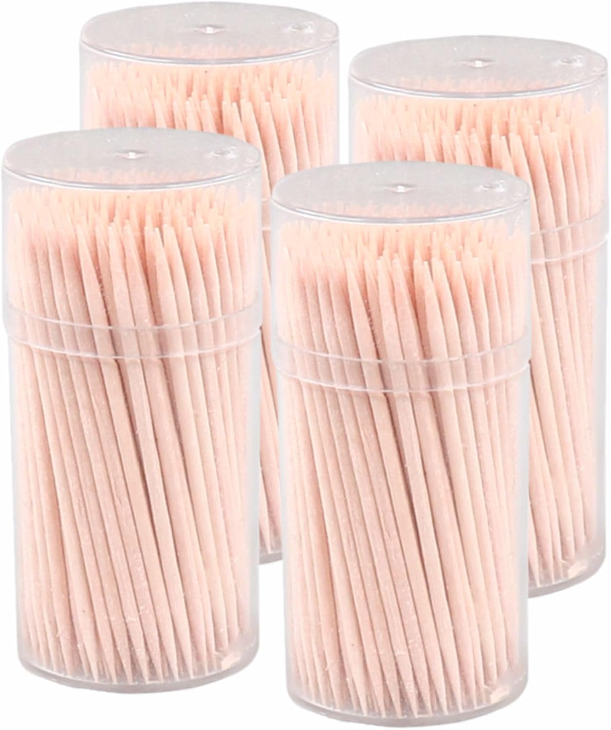 Toothpicks Wooden Cocktail Sticks BBQ Skewers Double Ended Bamboo Kebab ...