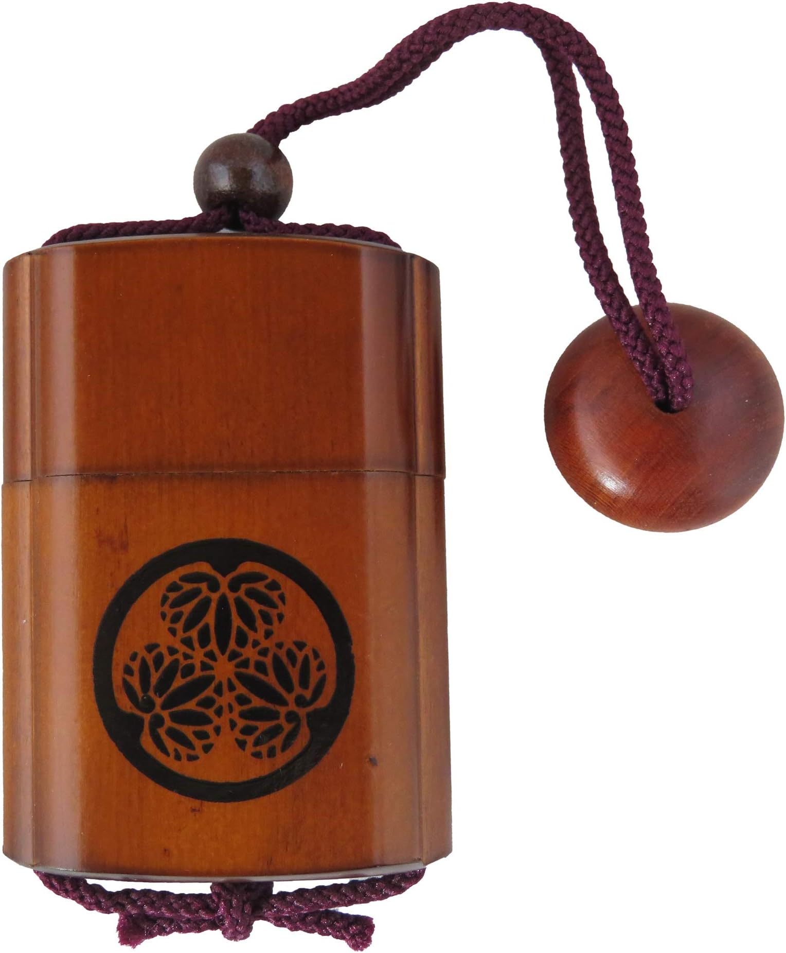 Amazon.com: Japanese Inro, netsuke, seal case, pill box, Aoi Tokugawa ...