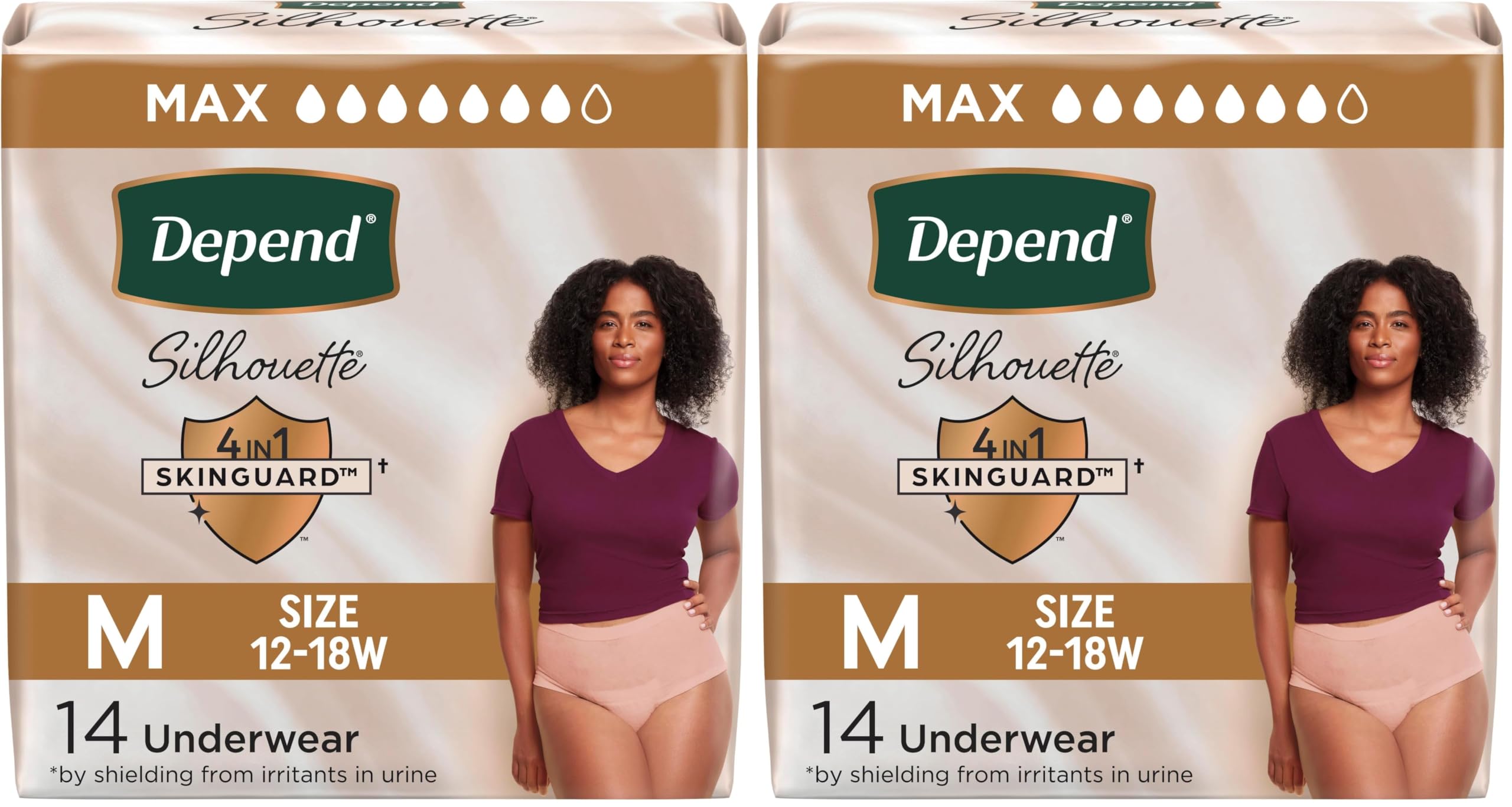 Snapklik.com : Depend Silhouette Adult Incontinence & Postpartum ...
