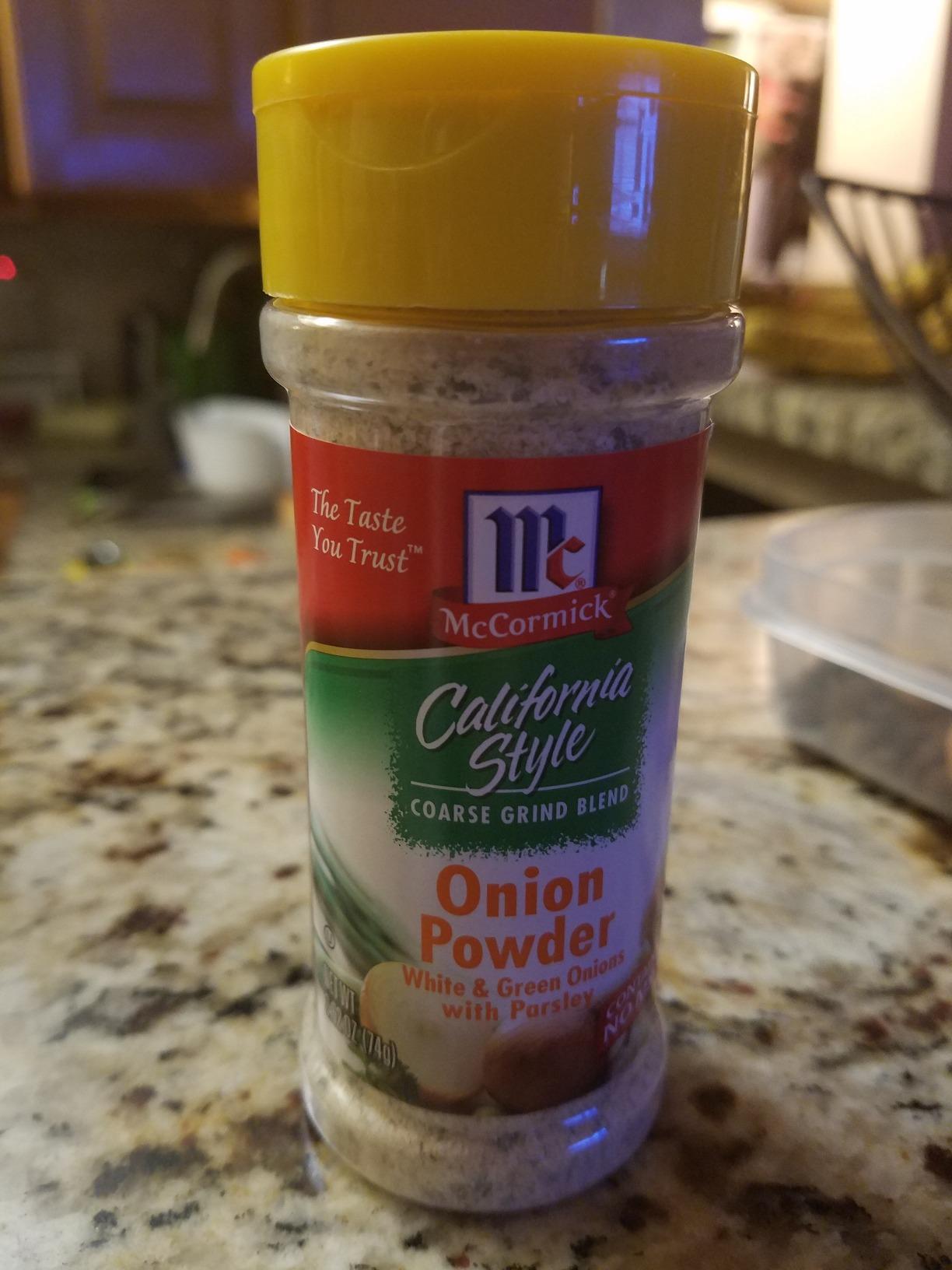 Amazon.com : McCormick California Style Onion Powder Coarse Grind Blend ...