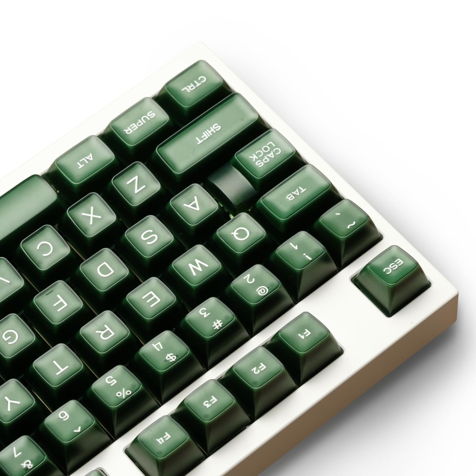 Amazon.com: REDQIN Keycaps - Emerald Jade Keycap Double Shot PBT ...