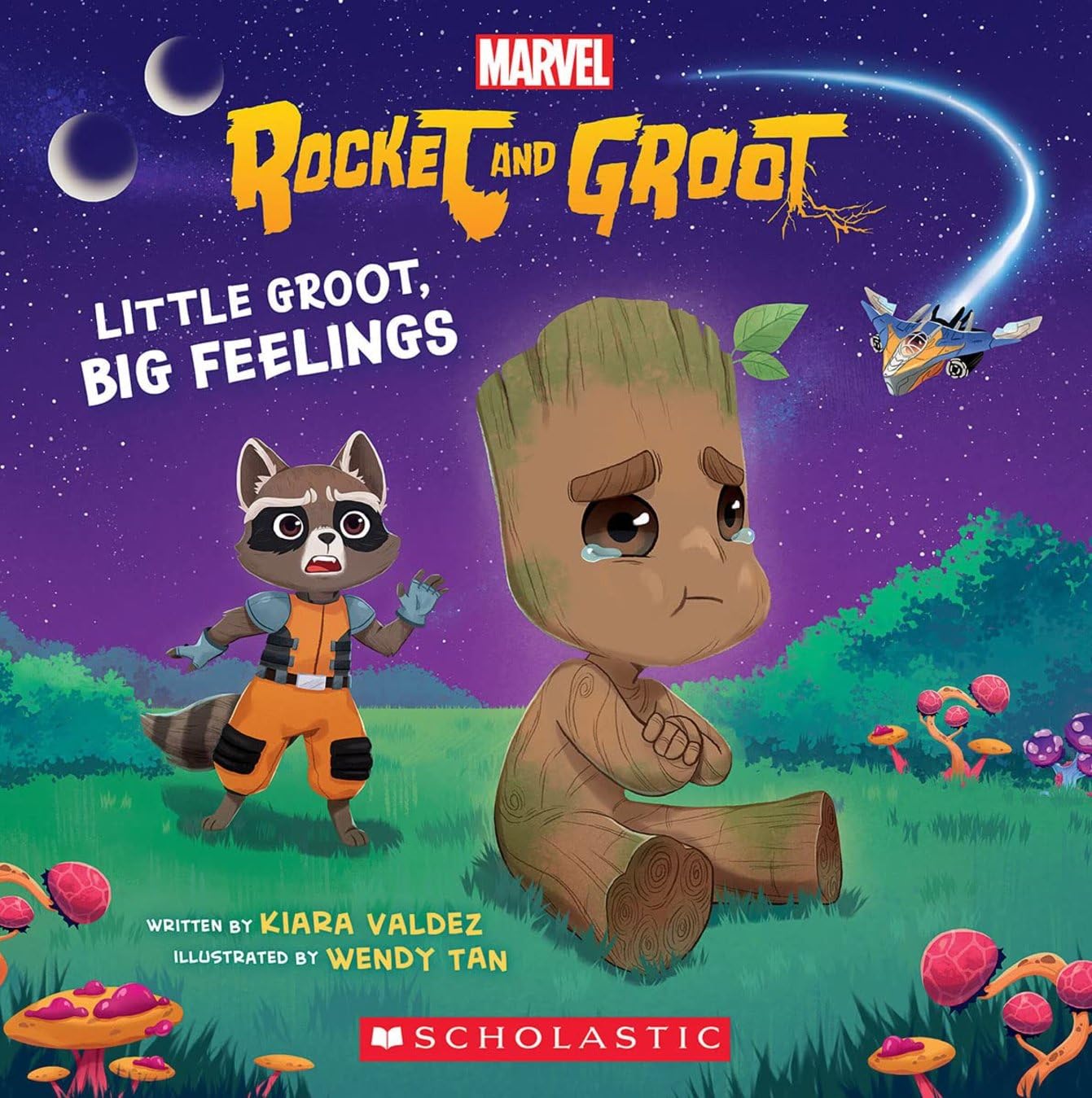 Amazon | Little Groot, Big Feelings (Marvel Rocket and Groot) | Valdez ...