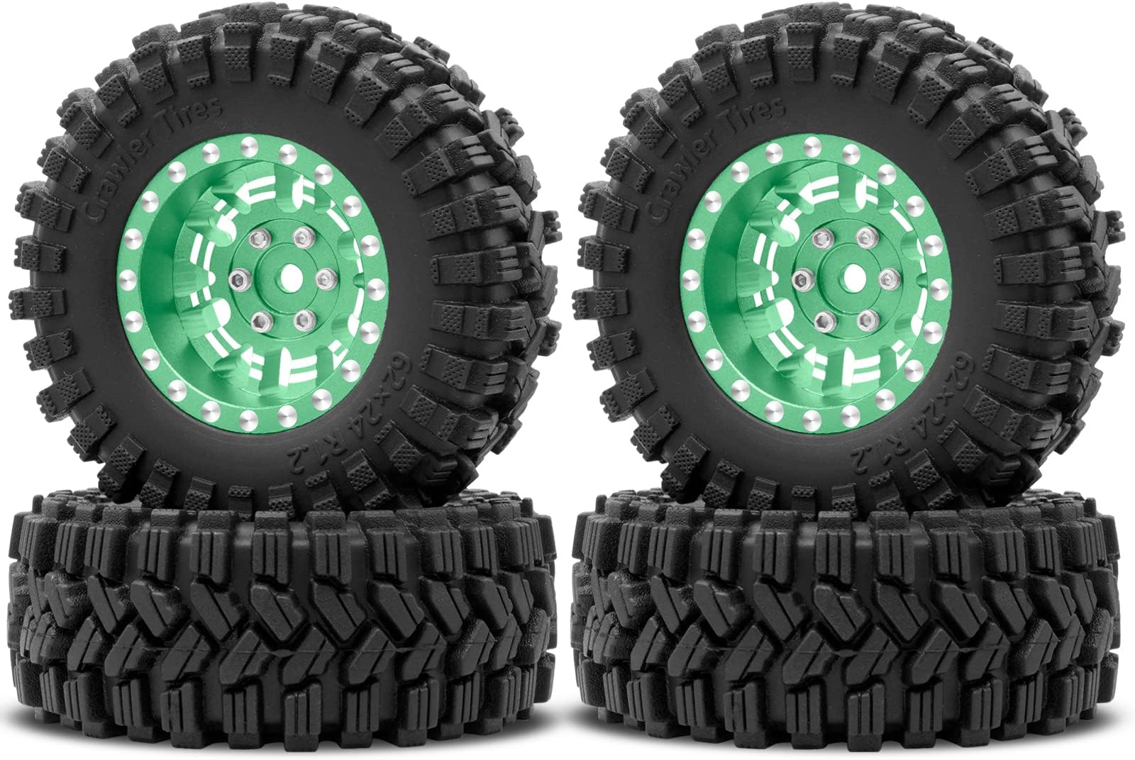 Amazon.com: OGRC 1.0 Wheels Deep Dish Rims Negative Offset 7mm Wheels ...