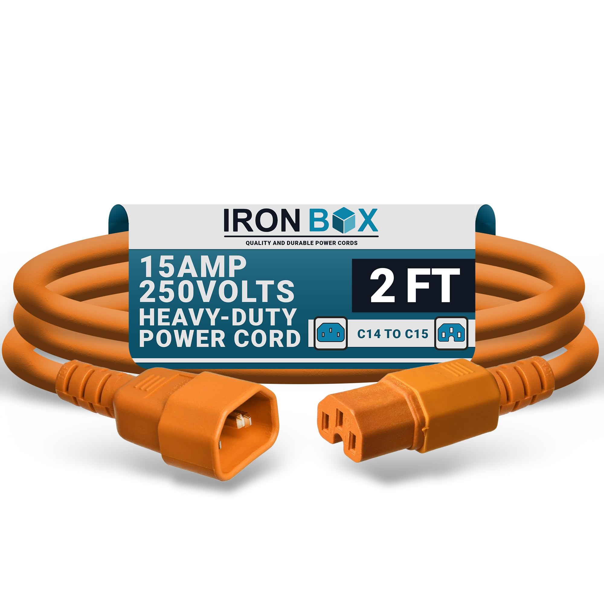 Ironbox Electric C14 To C15 Power Cord 15a 250v 14 | Desertcart QATAR
