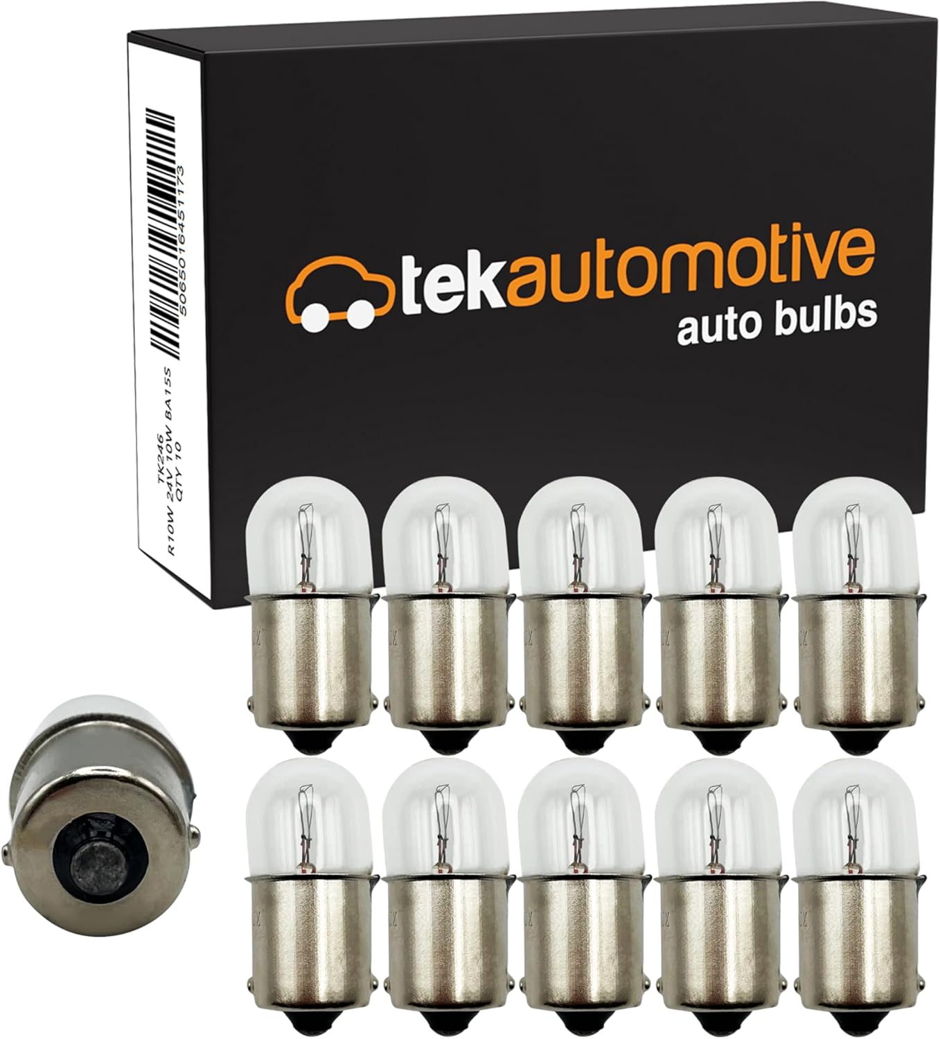 Tek Automotive 246 R10W 24V Bulbs for Lorry Side Tail Light Truck Bulbs ...