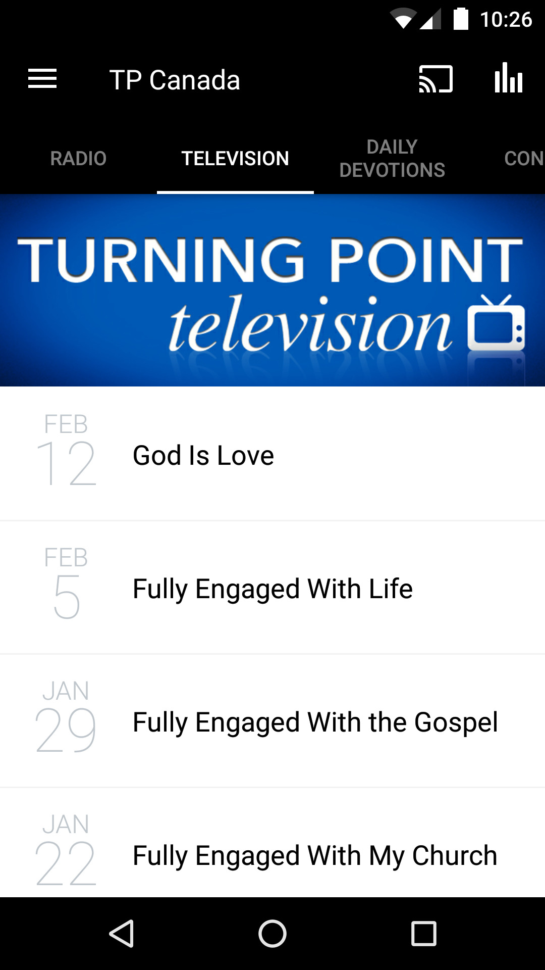 Turning Point Canada - App on Amazon Appstore