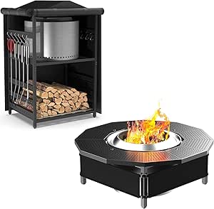 Amazon.com: Fire Pit Surround Tabletop for Solo Stove Bonfire Ranger 2. ...