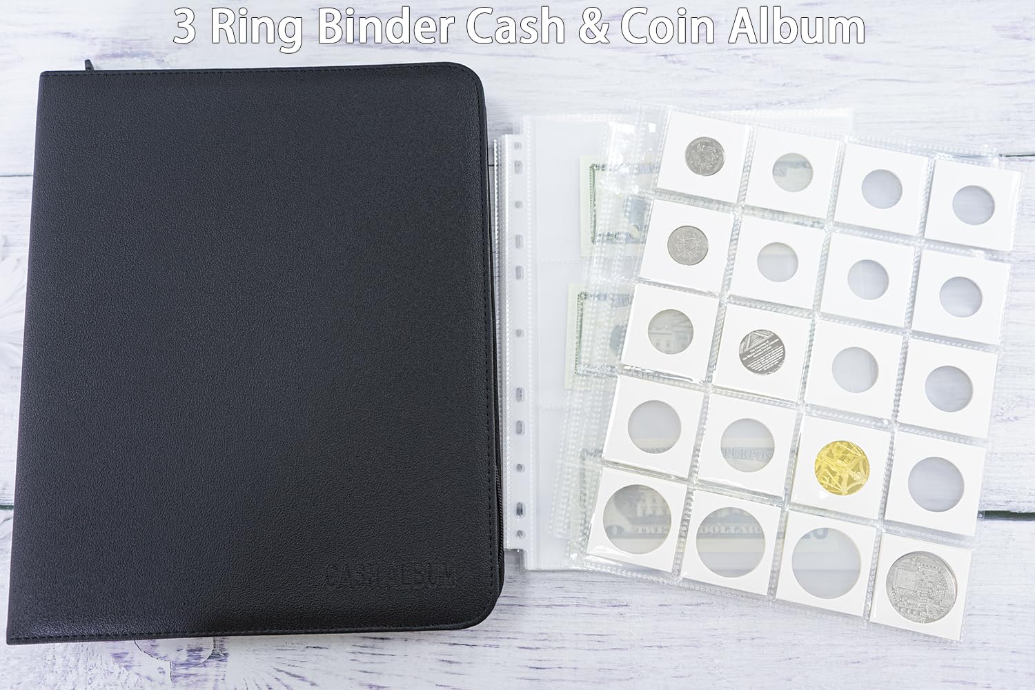 Coin Collection Album Coin Pouch Coin Collection Book For Collector ...