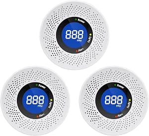 Carbon Monoxide Detectors, Travel Carbon Monoxide Detector Battery ...