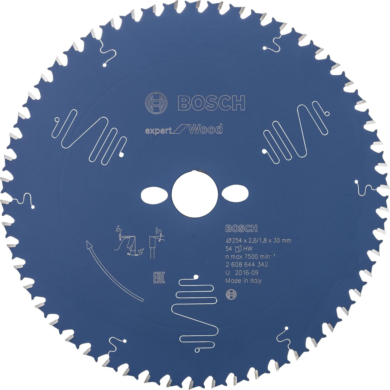Bosch Professional Expert for Wood 2608644342 Circular Saw Blade 254 x ...