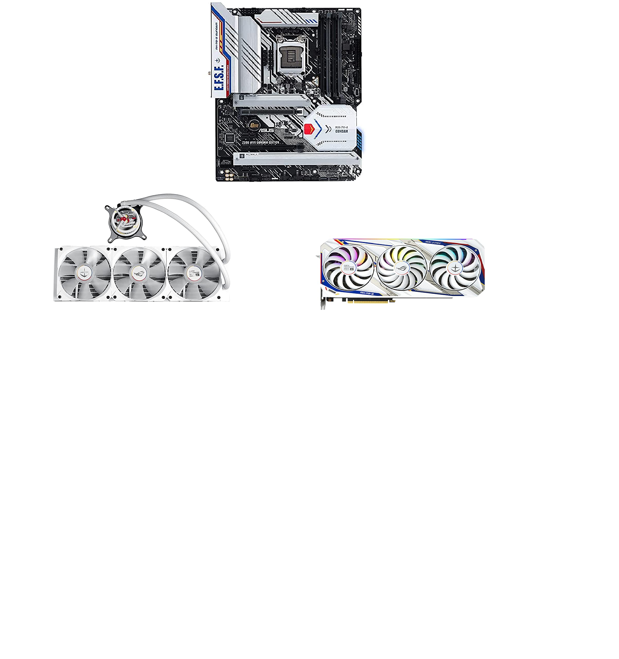 ROG Strix Gundam IP Pre-Built Barebones System with GX601 Case, with ...