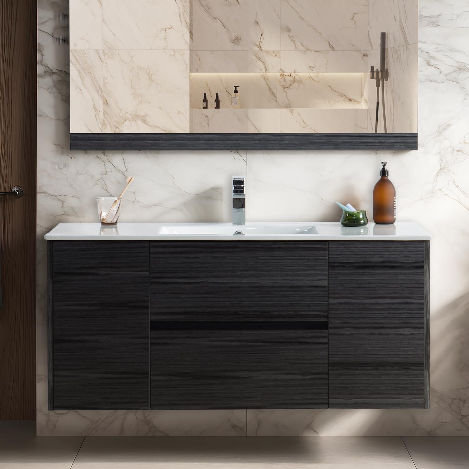 9 Best Floating Bathroom Vanity | Drawers That Clear Your Pipes