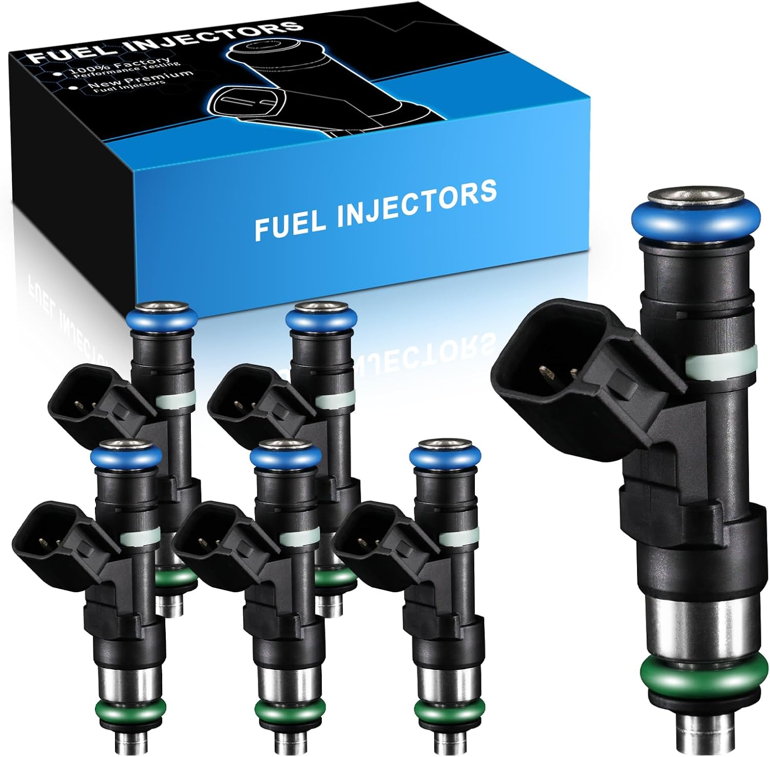 Amazon.com: YZHIDIANF 0280158154 3.6L V6 Fuel Injectors Fit For:-GMC ...