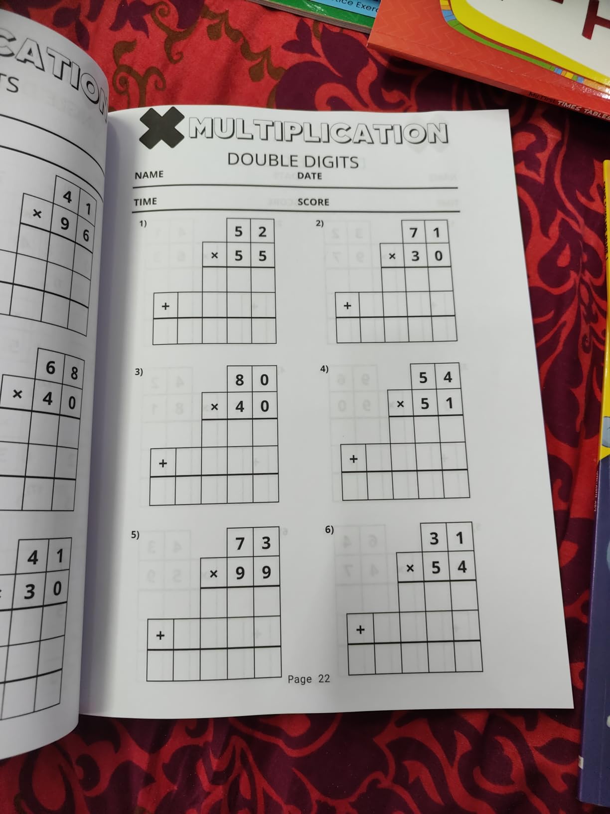 Buy Multiplication and Division Maths Workbook | Kids Ages 7-11 | Times ...