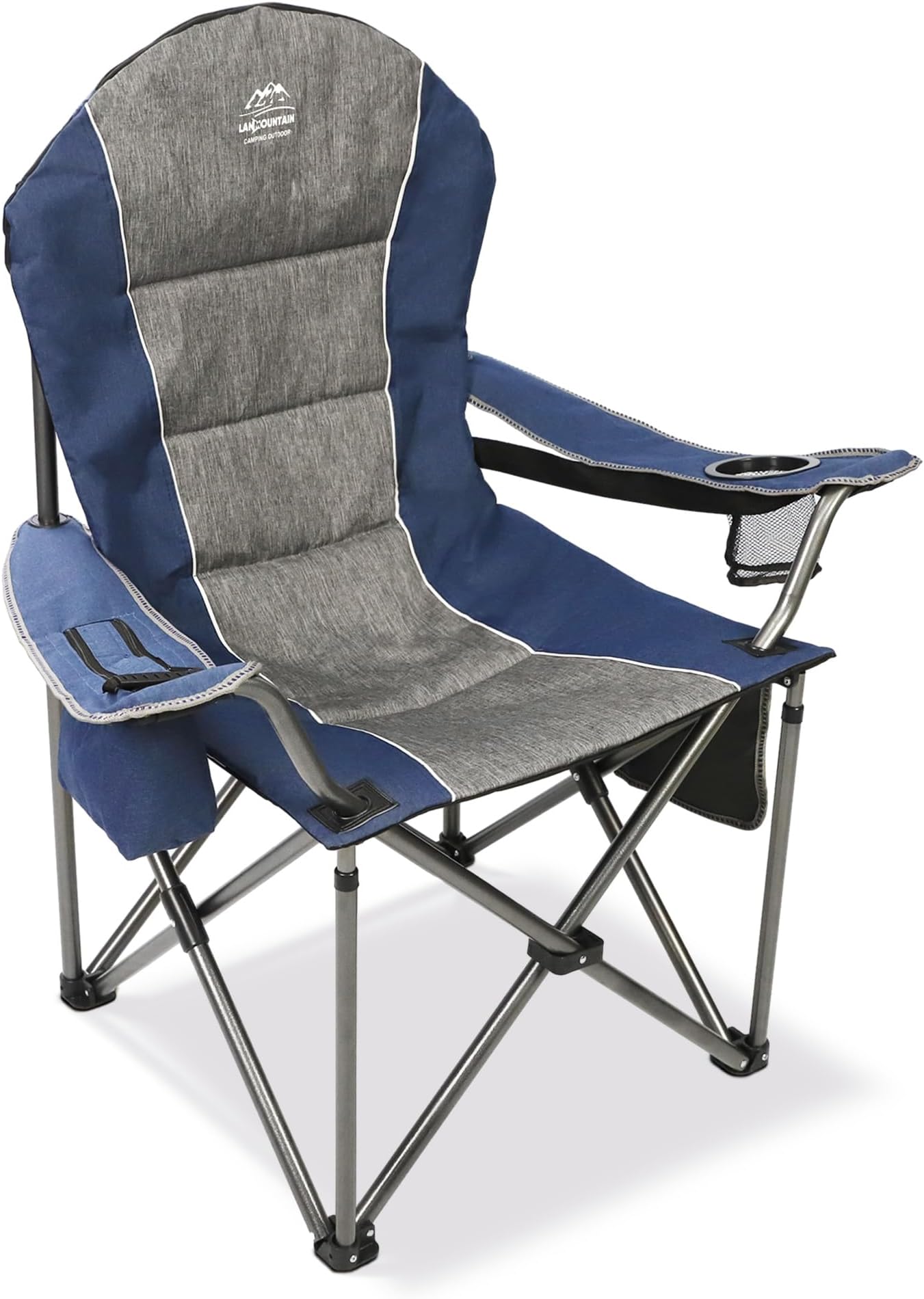 LANMOUNTAIN Chaises de camping pour adultes, chaise de camping pliante ...