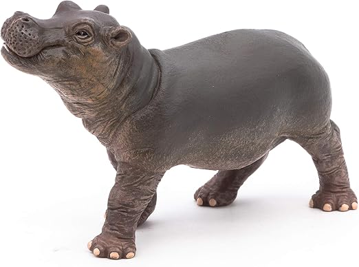 Amazon.com: Papo Hippopotamus Calf Figure, Multicolor : Everything Else